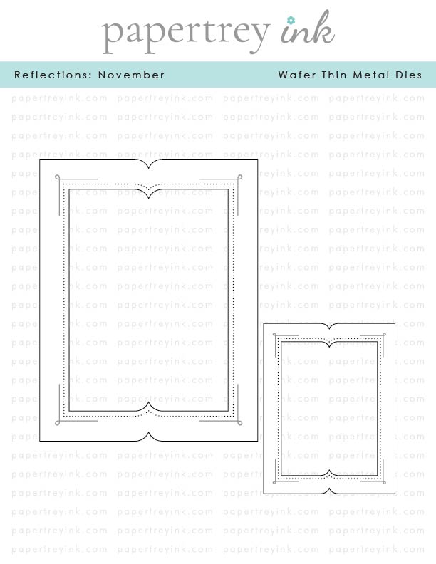 Papertrey Ink - Reflections: November Die