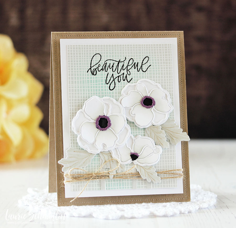 Many Anemones Stamp Set: Papertrey Ink