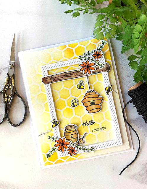 Bee-utiful Stamp Set: Papertrey Ink