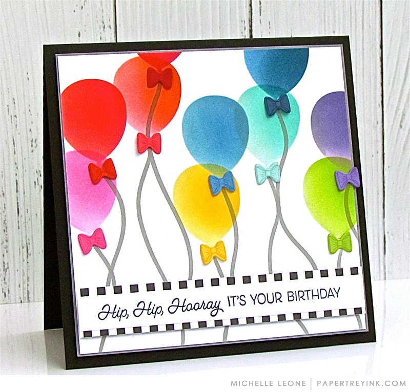 Birthday Balloons Stamp Set: Papertrey Ink