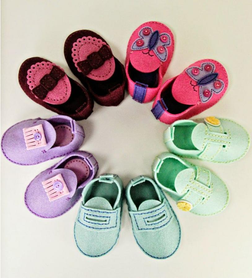 Papertrey Ink - Baby Bootie: Details Die Collection (set of 4 ...