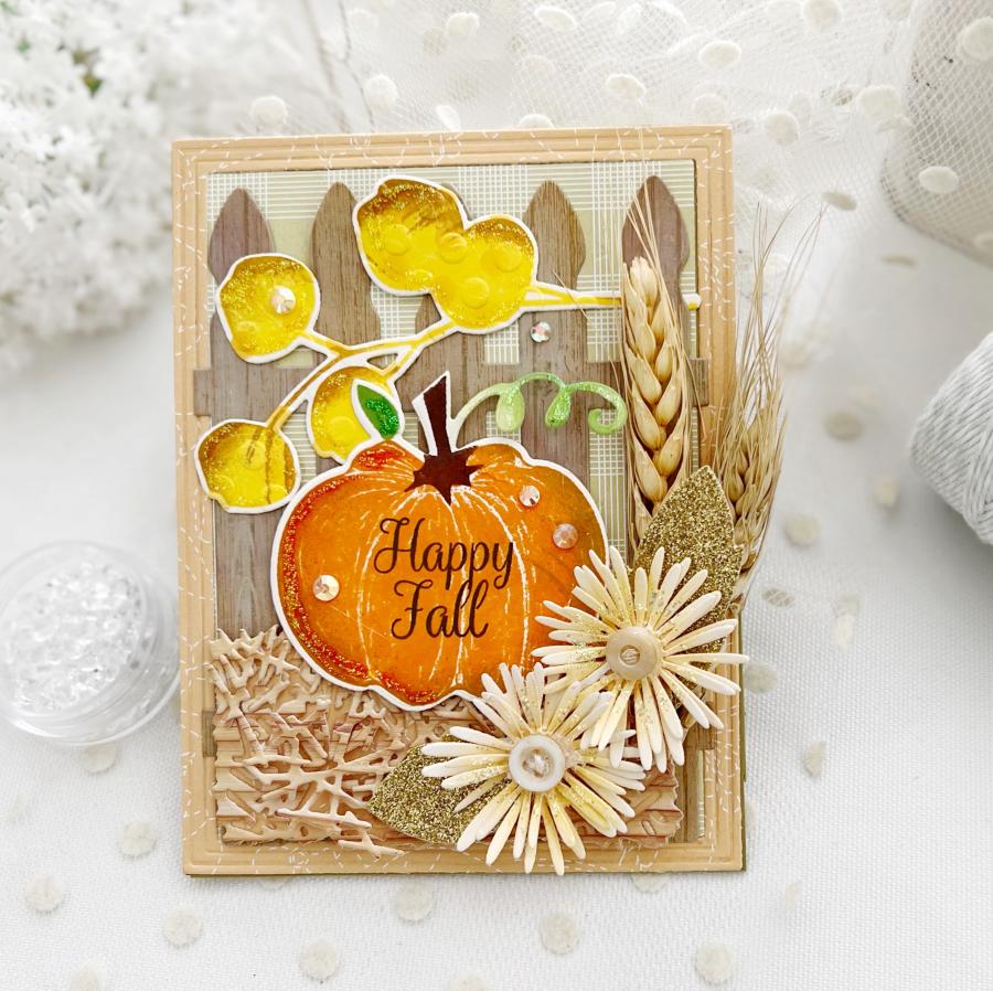 Leaves in Fall Stamp Set: Papertrey Ink