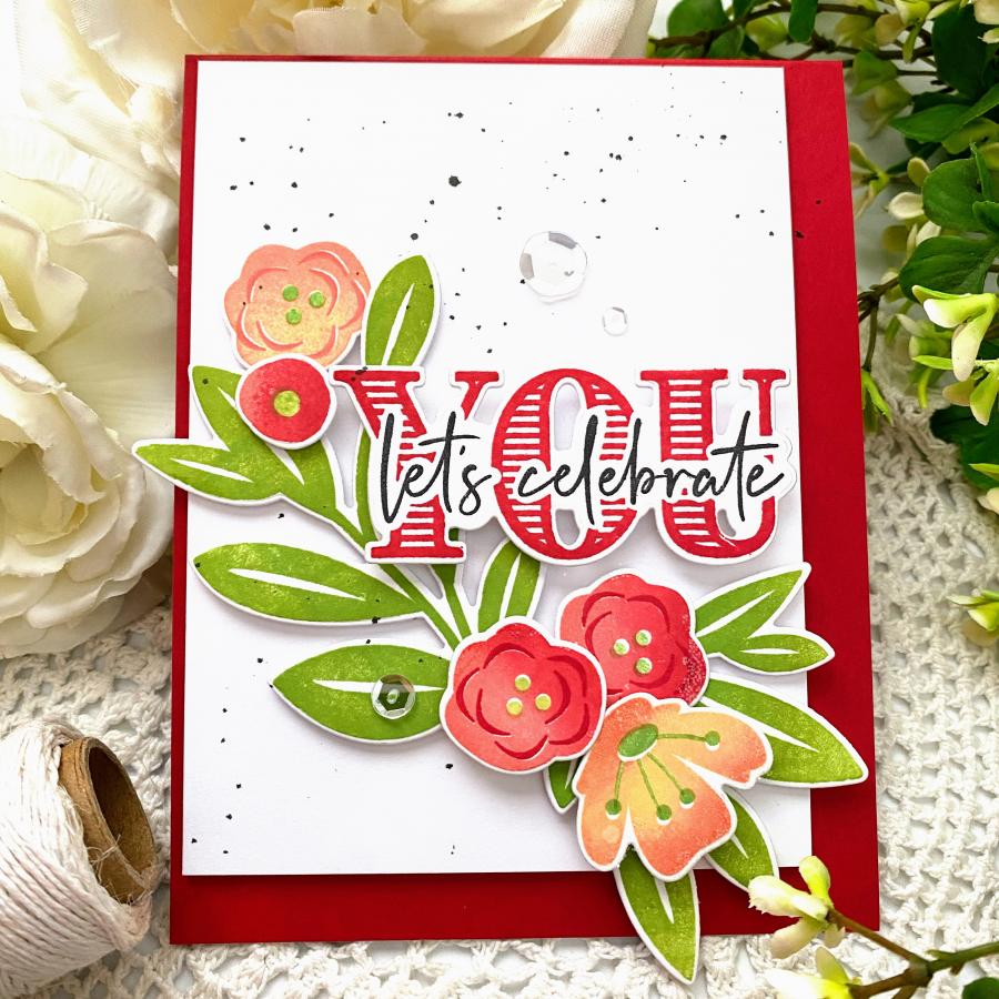 Prosperous Perennials Stamp Set: Papertrey Ink