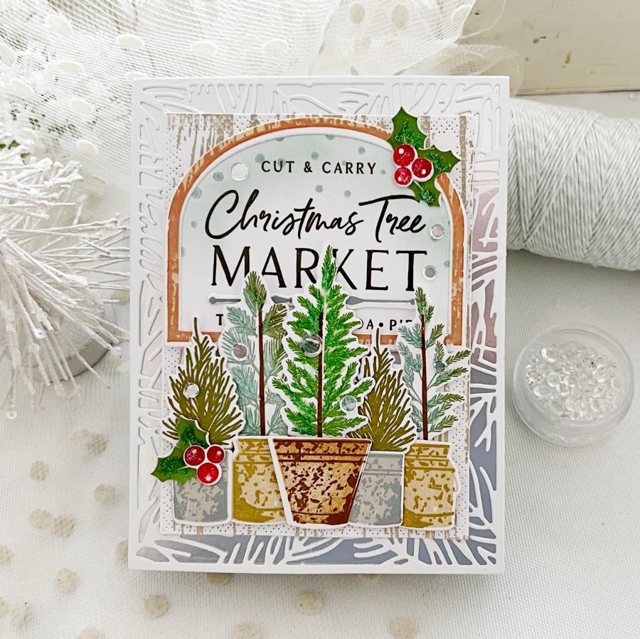 Farm Fresh Trees Stamp Set: Papertrey Ink