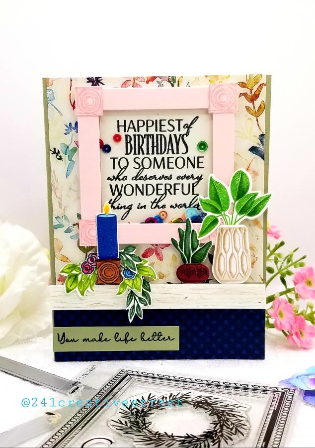 Frame Décor Stamp Set: Papertrey Ink