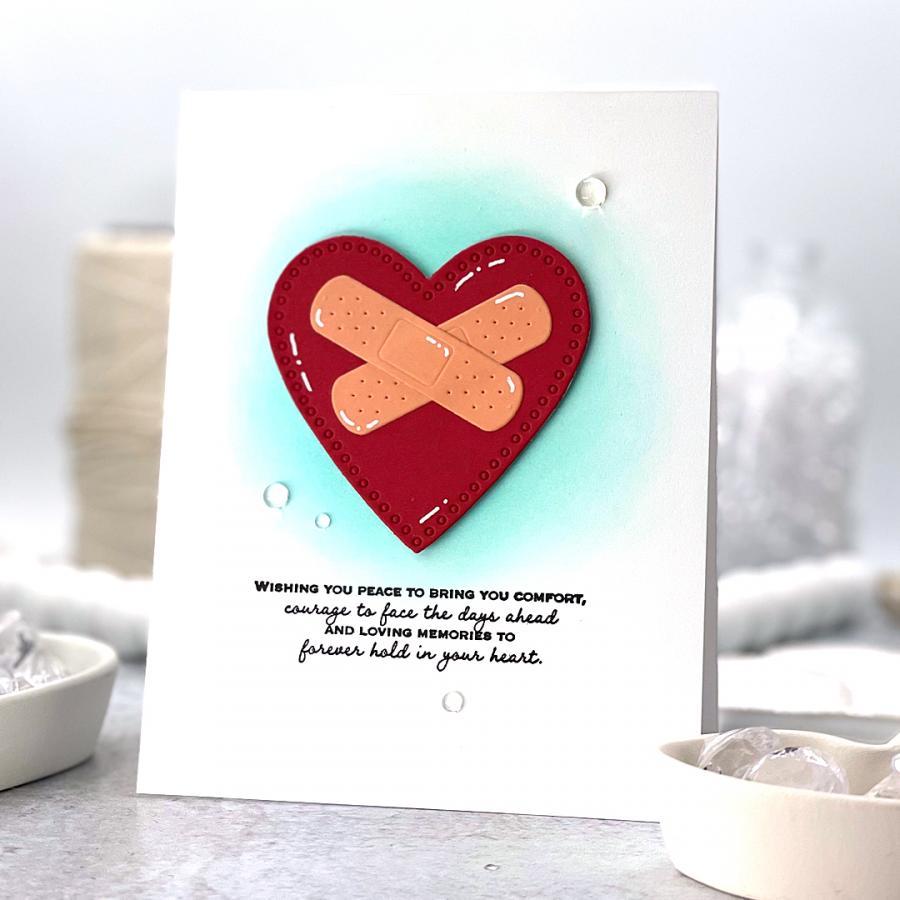 Band-aid Wishes Stamp Set: Papertrey Ink