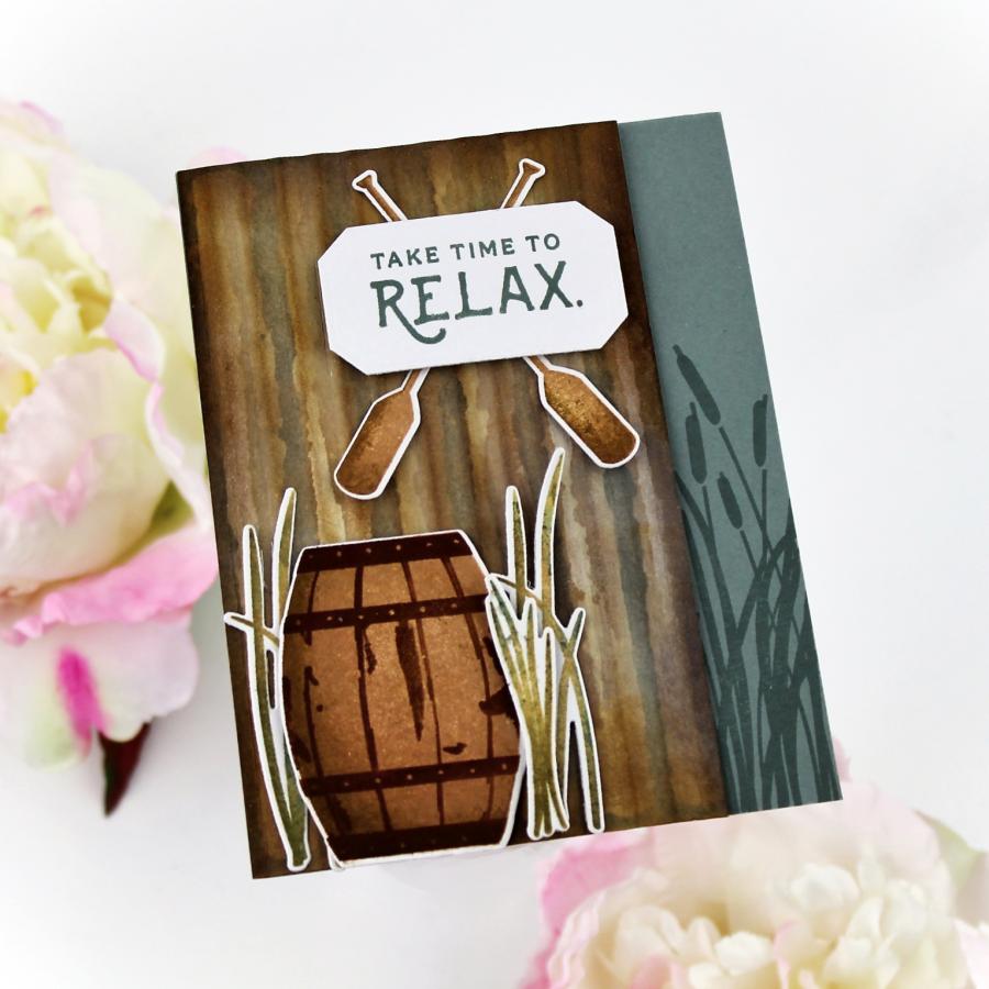 Captivating Cattails Stamp Set: Papertrey Ink