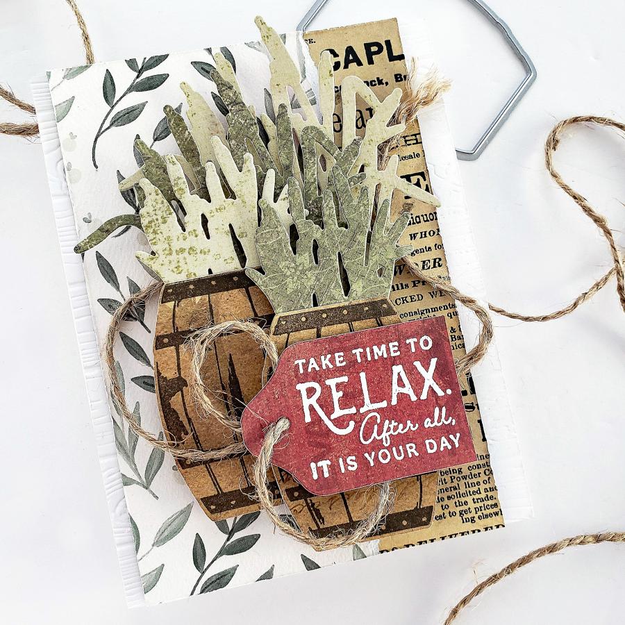 Captivating Cattails Stamp Set: Papertrey Ink