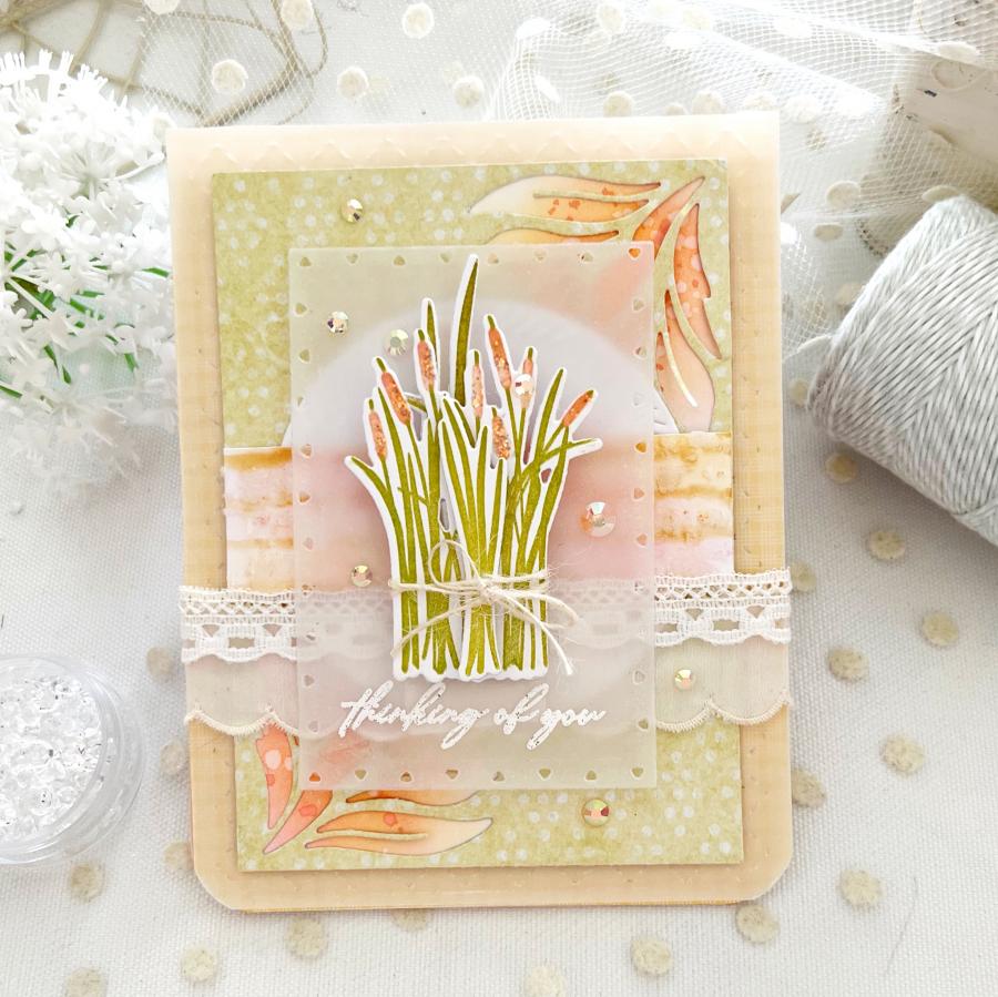 Captivating Cattails Stamp Set: Papertrey Ink