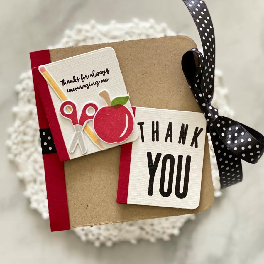 Go-To Gift Card Holder: Book Stamp Set: Papertrey Ink