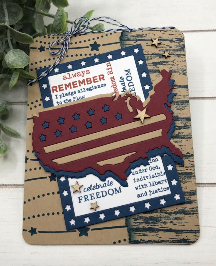 Wood Plank Background Stamp Set: Papertrey Ink