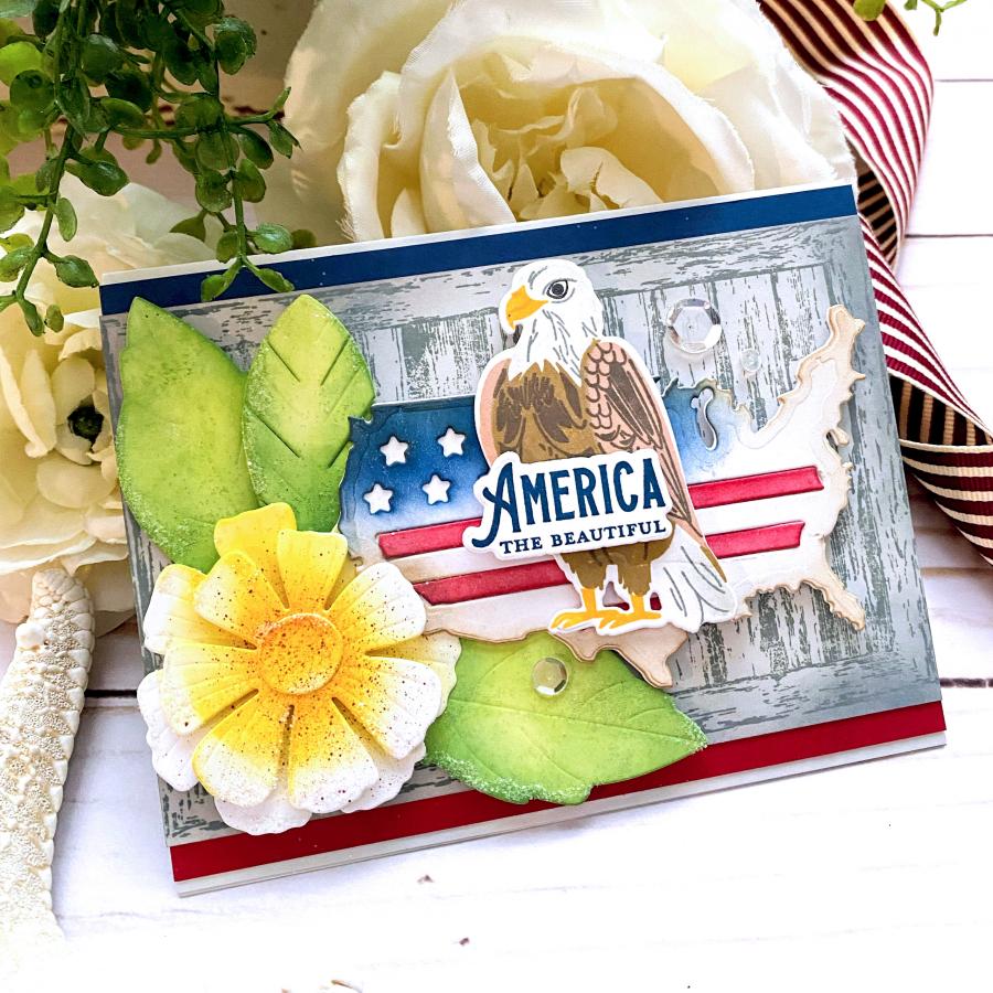 Wood Plank Background Stamp Set: Papertrey Ink