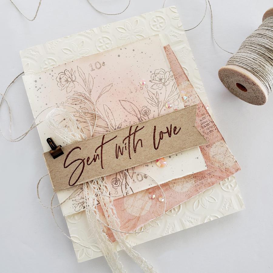 Vintage Postage Stamp Set: Papertrey Ink