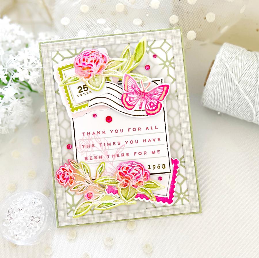 Penciled Outlines Stamp Set: Papertrey Ink