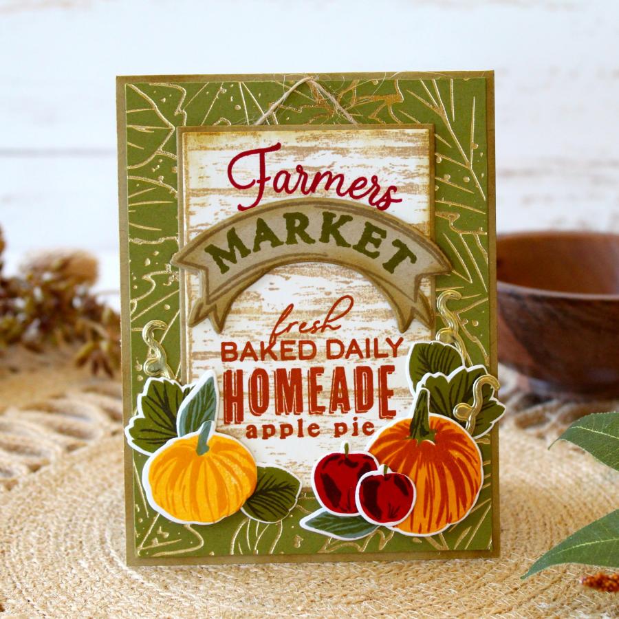 Fall Farmer's Market Stamp Set: Papertrey Ink