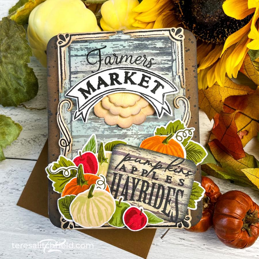 Fall Farmer's Market Stamp Set: Papertrey Ink
