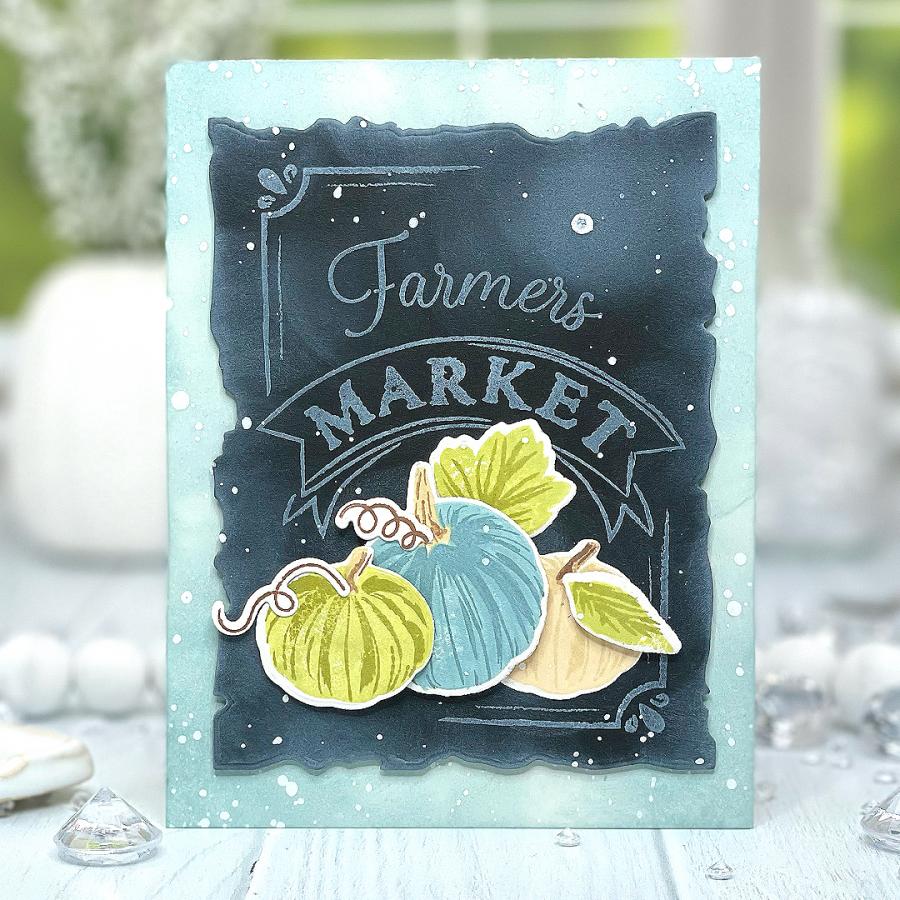 Fall Farmer's Market Stamp Set: Papertrey Ink