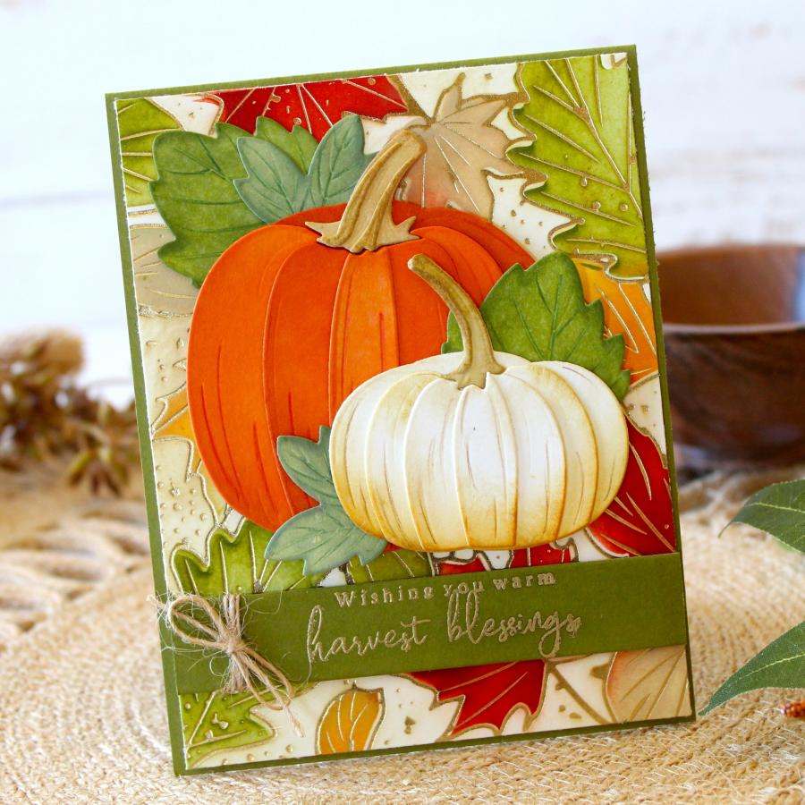 Thankful for Fall Sentiments Mini Stamp Set