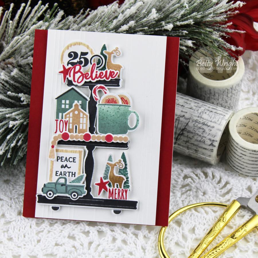 Papertrey Ink - Tiers of Cheer Stamp Set