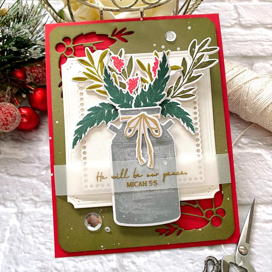 Papertrey Ink - Vase Collection 12 Stamp Set