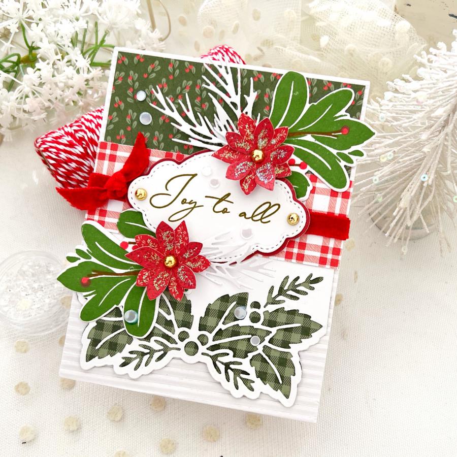 Papertrey Ink - Very Berry Mistletoe Stamp Set