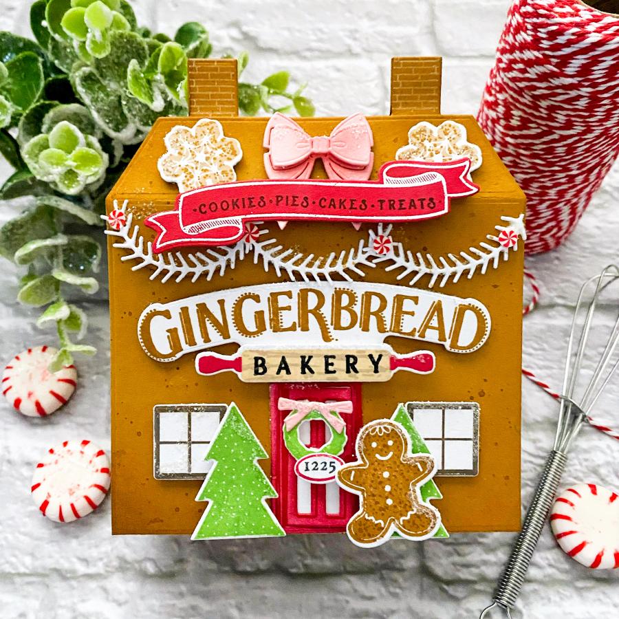 Papertrey Ink - Gingerbread Bakery Stamp Set