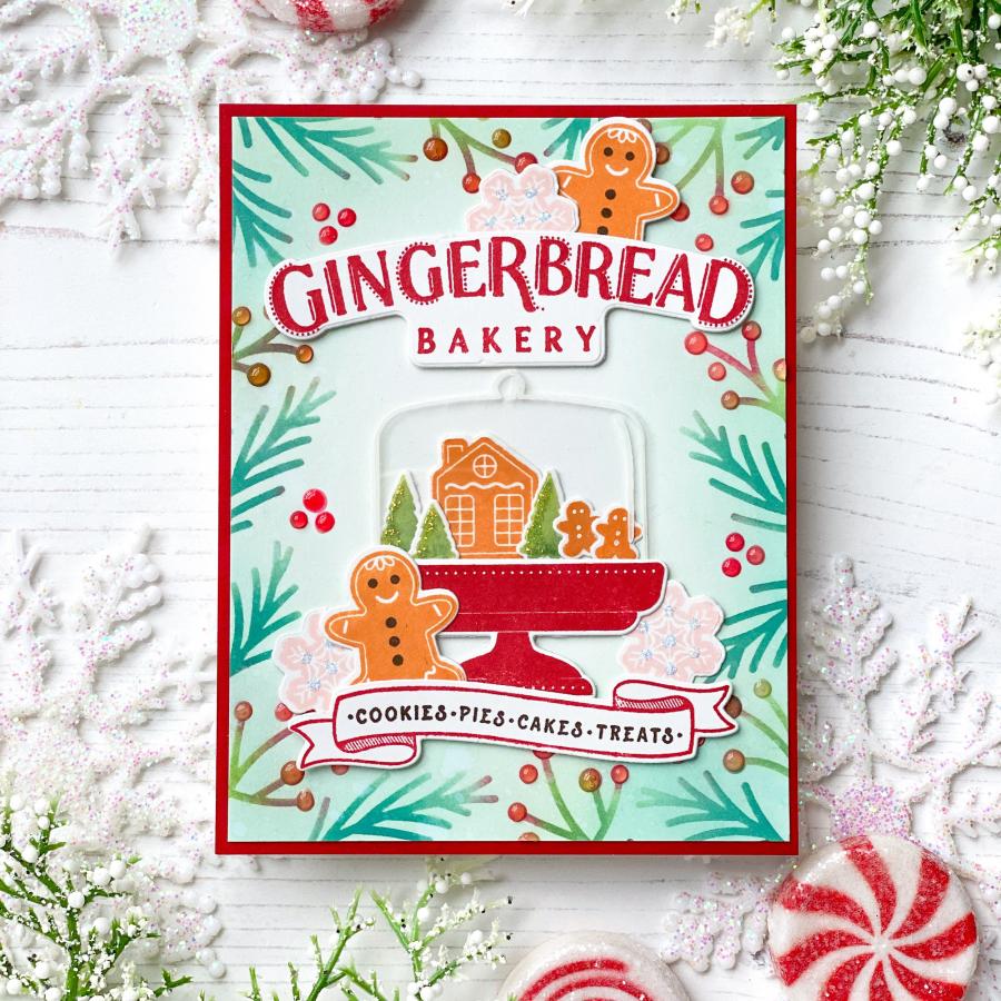 Papertrey Ink - Gingerbread Bakery Stamp Set