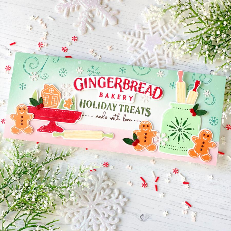 Papertrey Ink - Gingerbread Bakery Stamp Set