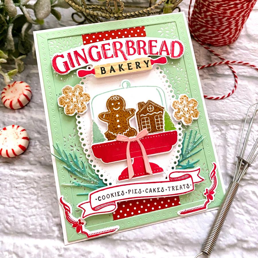 Papertrey Ink - Gingerbread Bakery Stamp Set