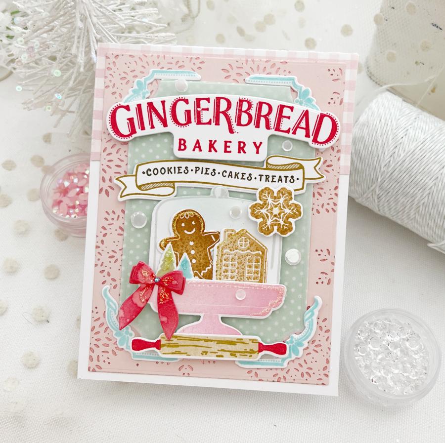 Papertrey Ink - Gingerbread Bakery Stamp Set