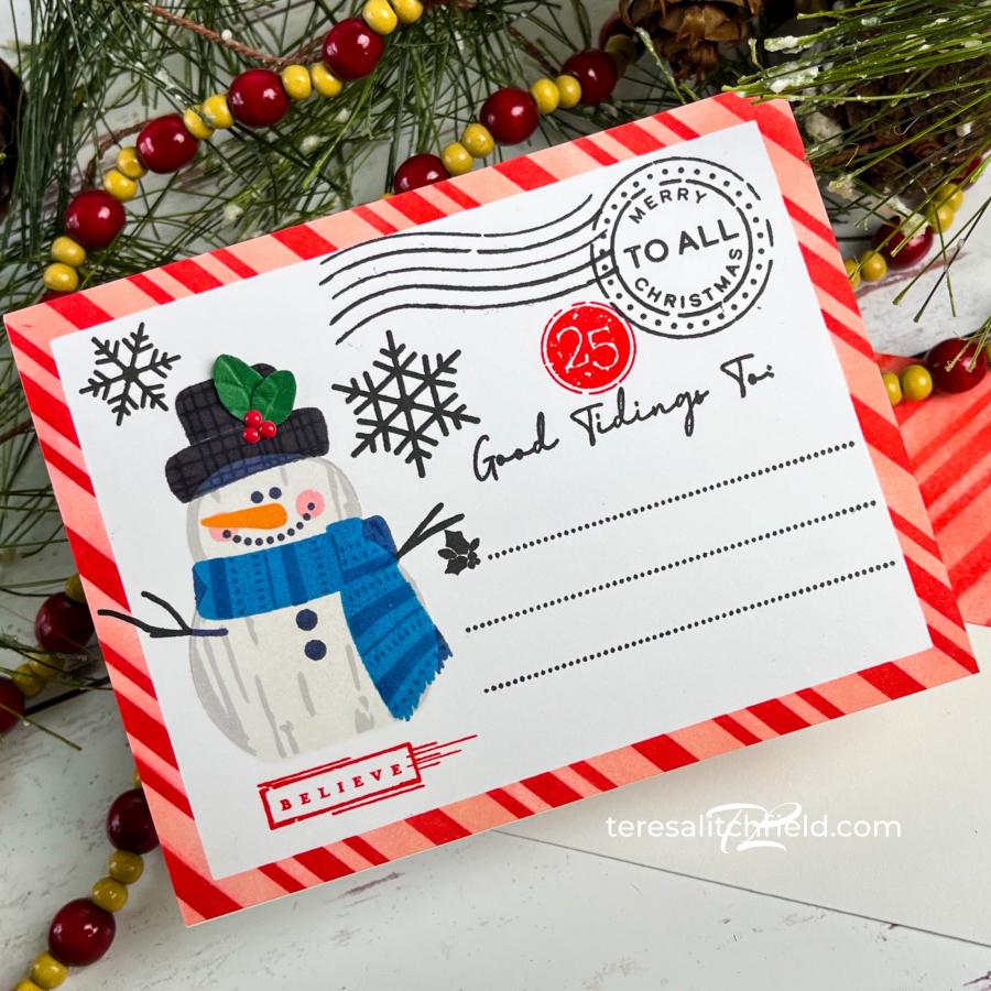 Papertrey Ink - Deliver by December 25th Stamp Set