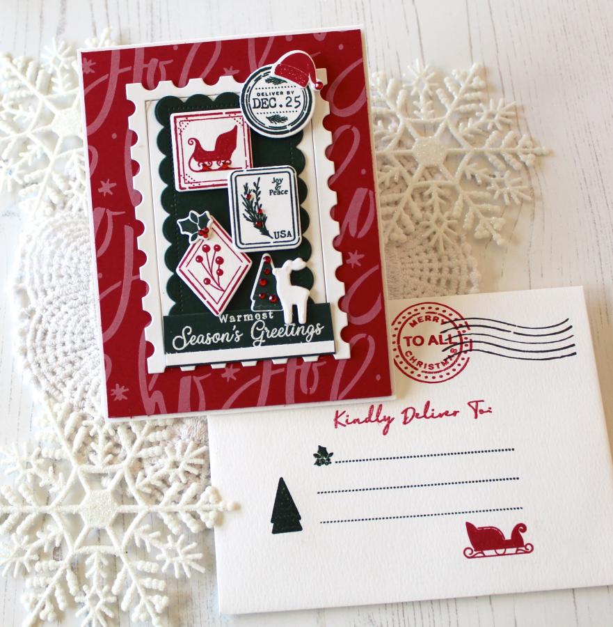 Papertrey Ink - Deliver by December 25th Stamp Set