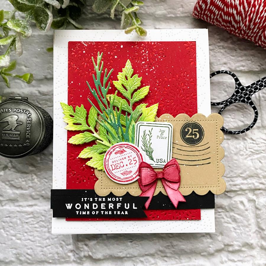 Papertrey Ink - Deliver by December 25th Stamp Set