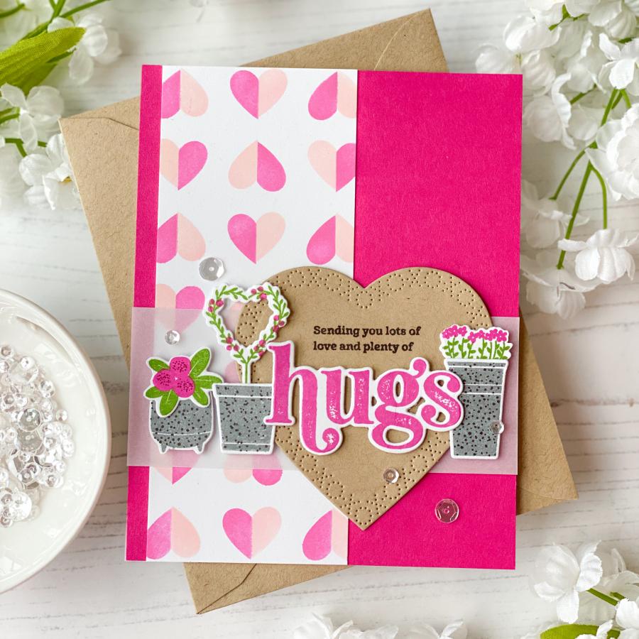 Papertrey Ink - Lots of Hugs Stamp Set