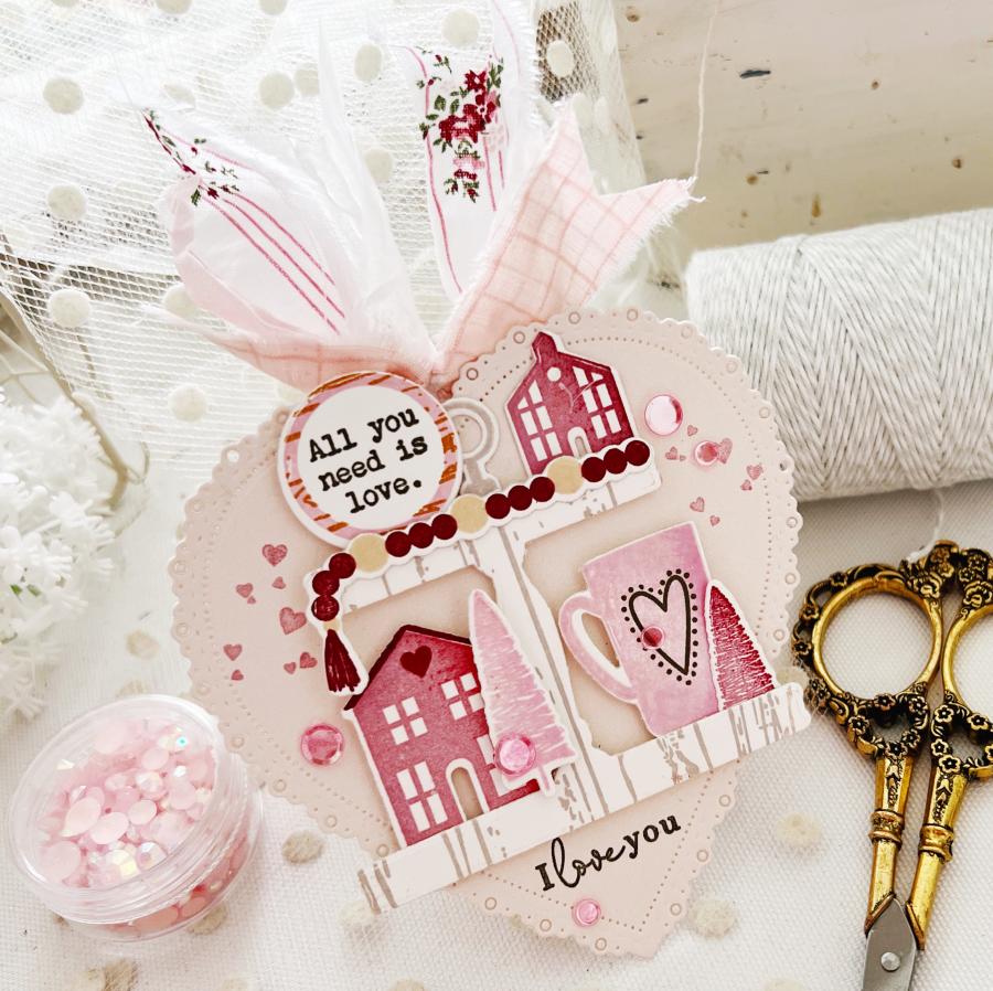 Papertrey Ink - Tiers of Cheer: Valentine Mini Stamp Set