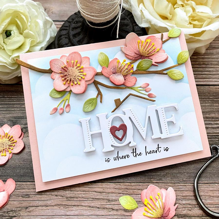 Papertrey Ink - Larger than Life: Home Mini Stamp Set