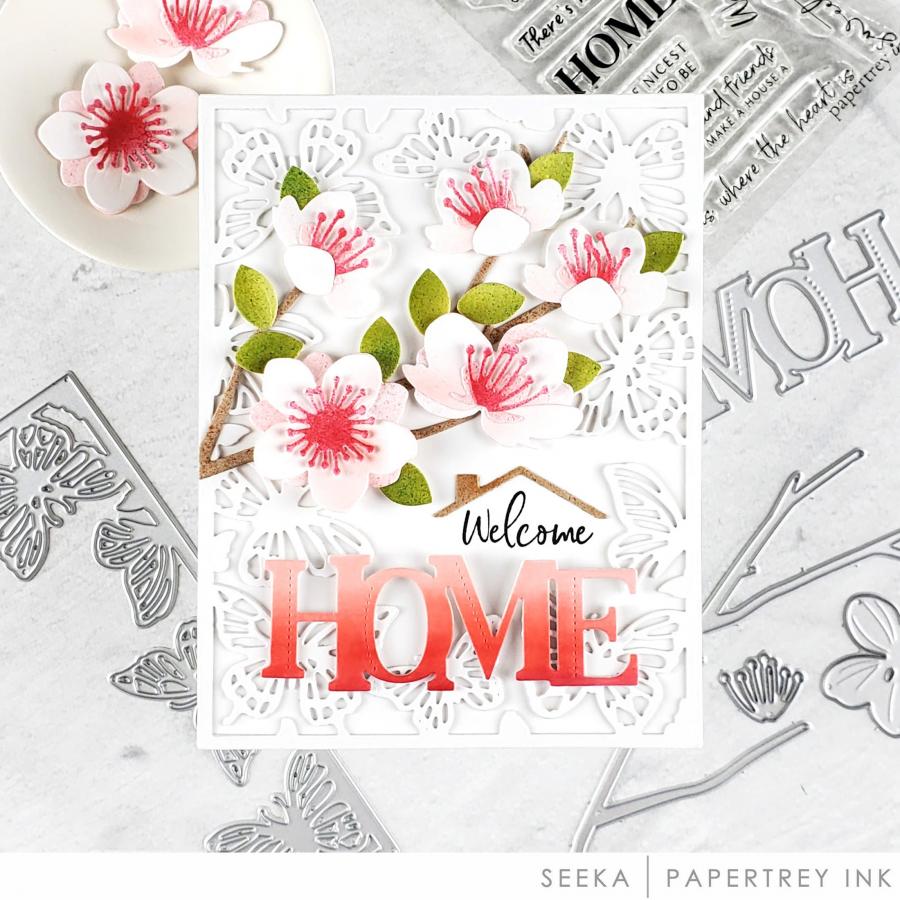 Papertrey Ink - Larger than Life: Home Mini Stamp Set