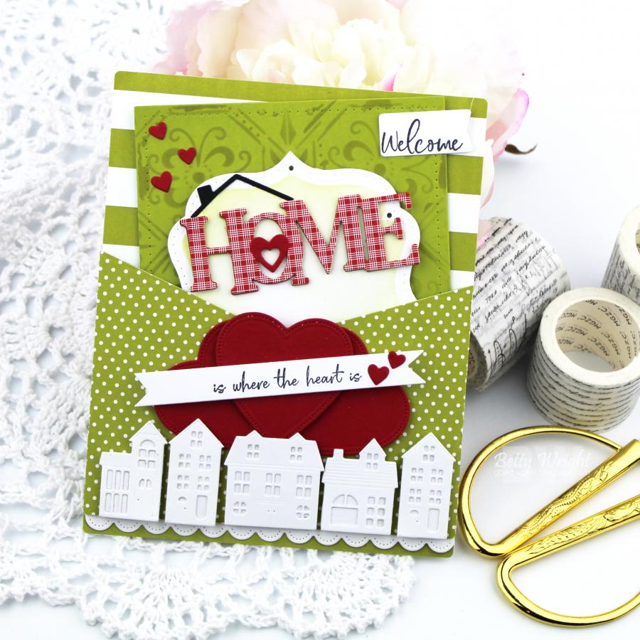 Papertrey Ink - Larger than Life: Home Mini Stamp Set