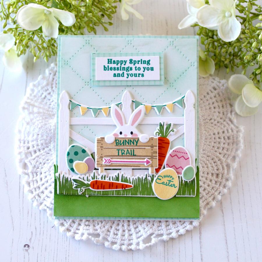 Papertrey Ink - On the Bunny Trail Stamp Set