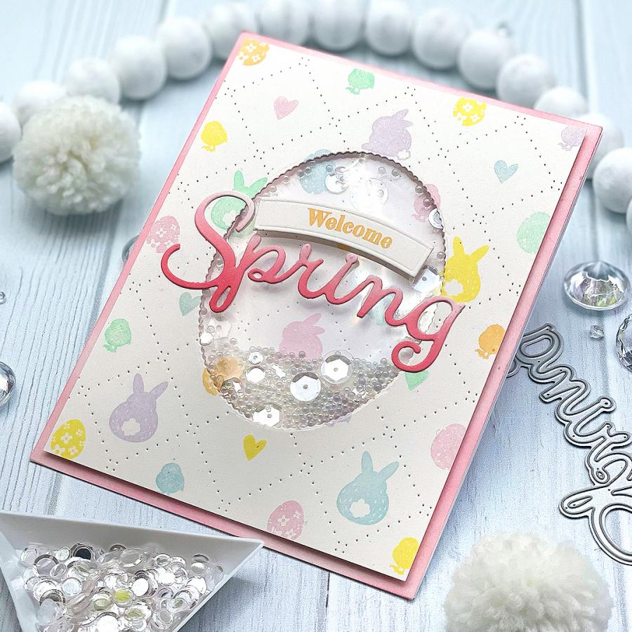 Papertrey Ink - Larger than Life: Spring Sentiments Mini Stamp Set