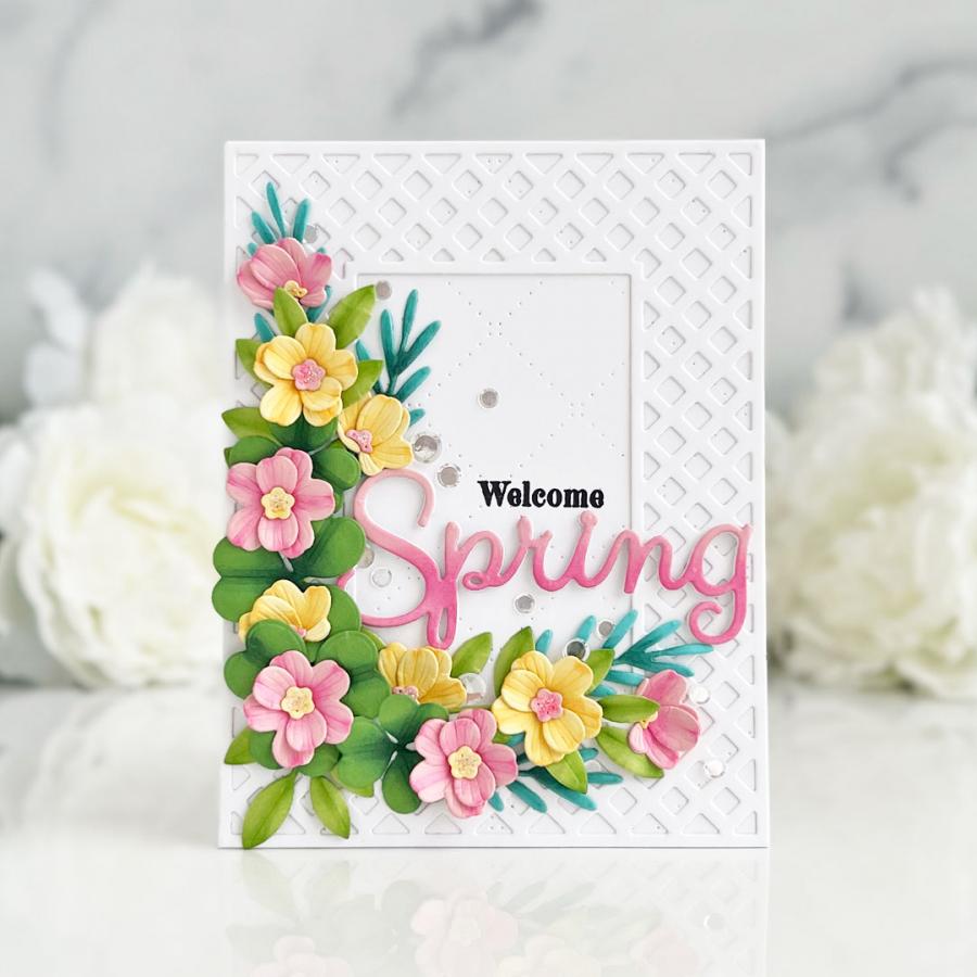Papertrey Ink - Larger than Life: Spring Sentiments Mini Stamp Set