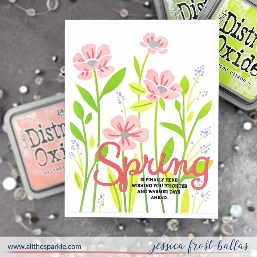 Papertrey Ink - Larger than Life: Spring Sentiments Mini Stamp Set