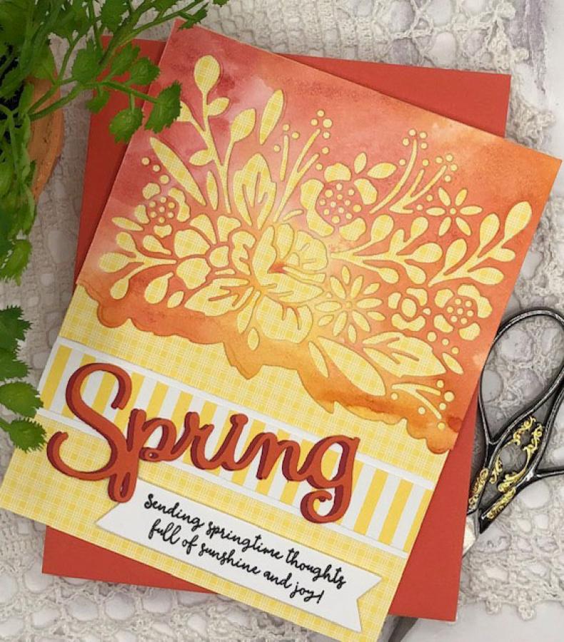 Papertrey Ink - Inside Greetings: Welcome Spring Mini Stamp Set