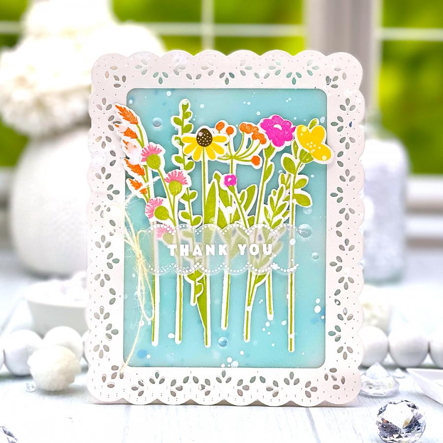 Papertrey Ink - Wildflower Fields Stamp Set