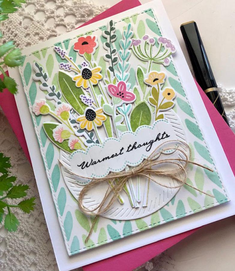 Papertrey Ink - Wildflower Fields Stamp Set