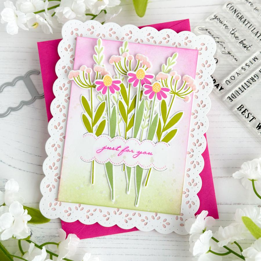Papertrey Ink - Wildflower Fields Stamp Set
