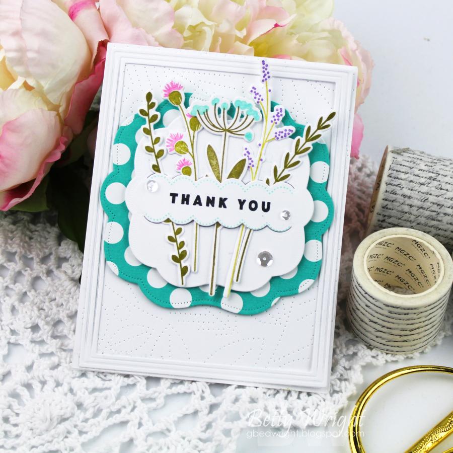 Papertrey Ink - Wildflower Fields Stamp Set