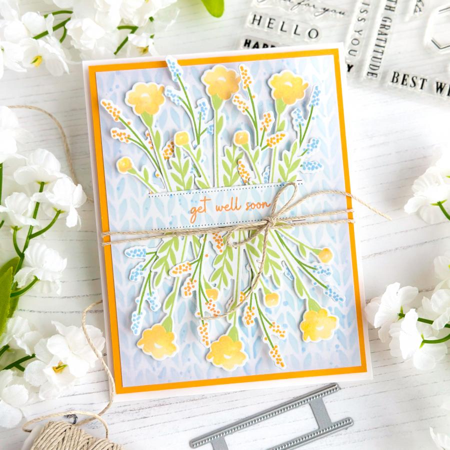 Papertrey Ink - Wildflower Fields Stamp Set