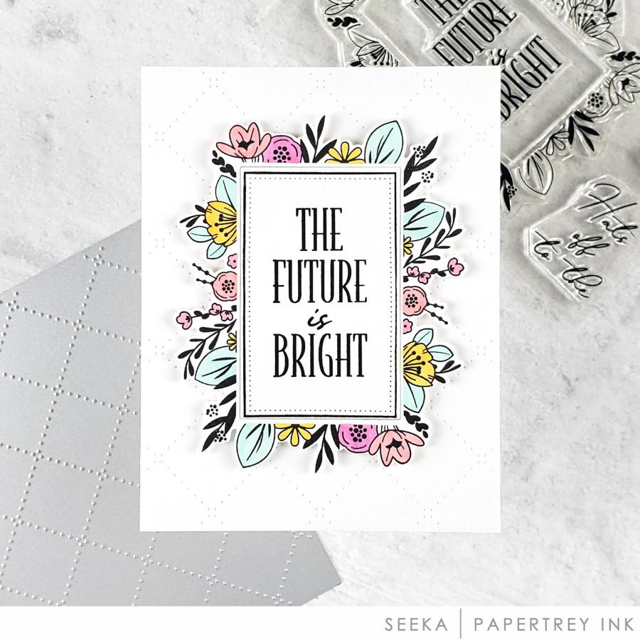 Papertrey Ink - Bright Future Stamp Set