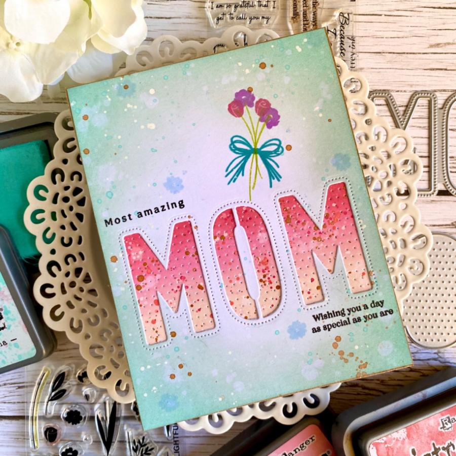 Papertrey Ink - Delightful Mini Blooms Mini Stamp Set